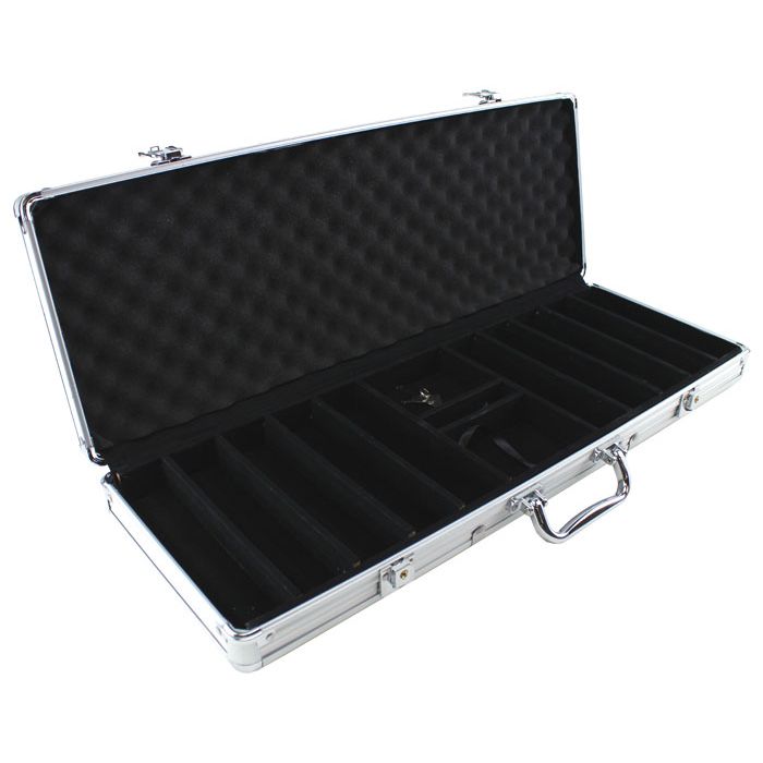 500pc Aluminum Poker Chip Case from Discount Poker Shop