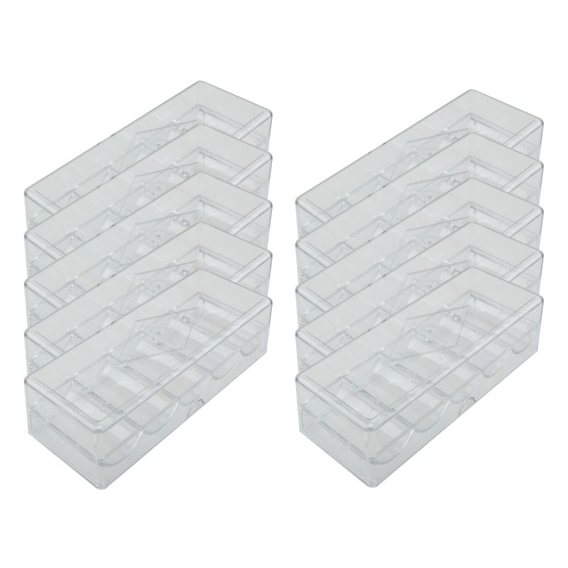 100pc Casino Grade Chip Rack with Cover - 10pcs from Discount Poker Shop