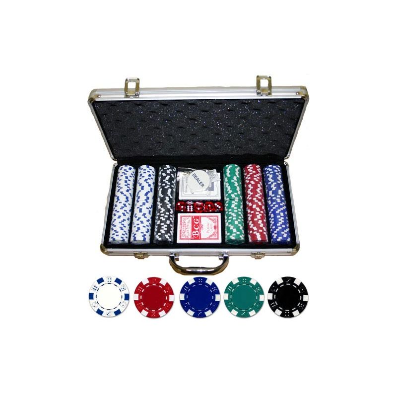 300 piece 11.5 gram Dice Poker Set from Discount Poker Shop